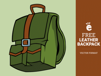 [Free Graphic] Closed Backpack - FriendlyStock