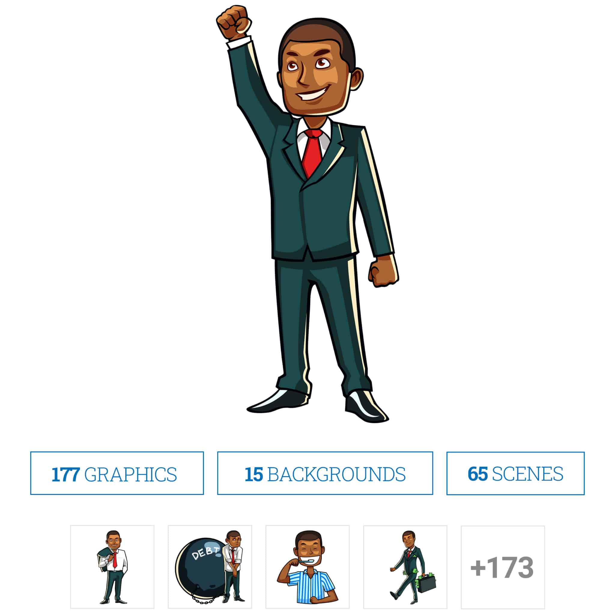 Characters Vector Graphics - FriendlyStock