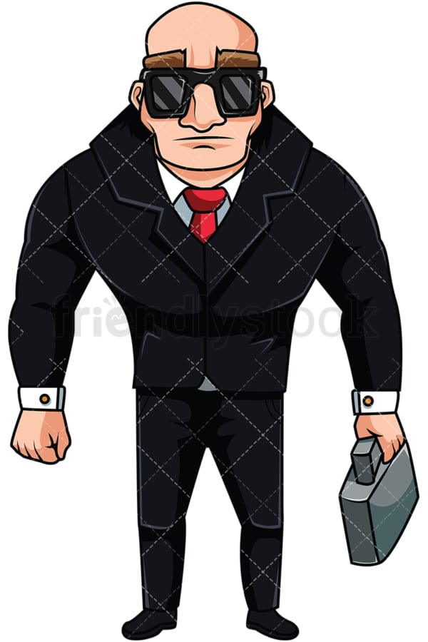 Boss Guy Cartoon Vector Clipart - FriendlyStock