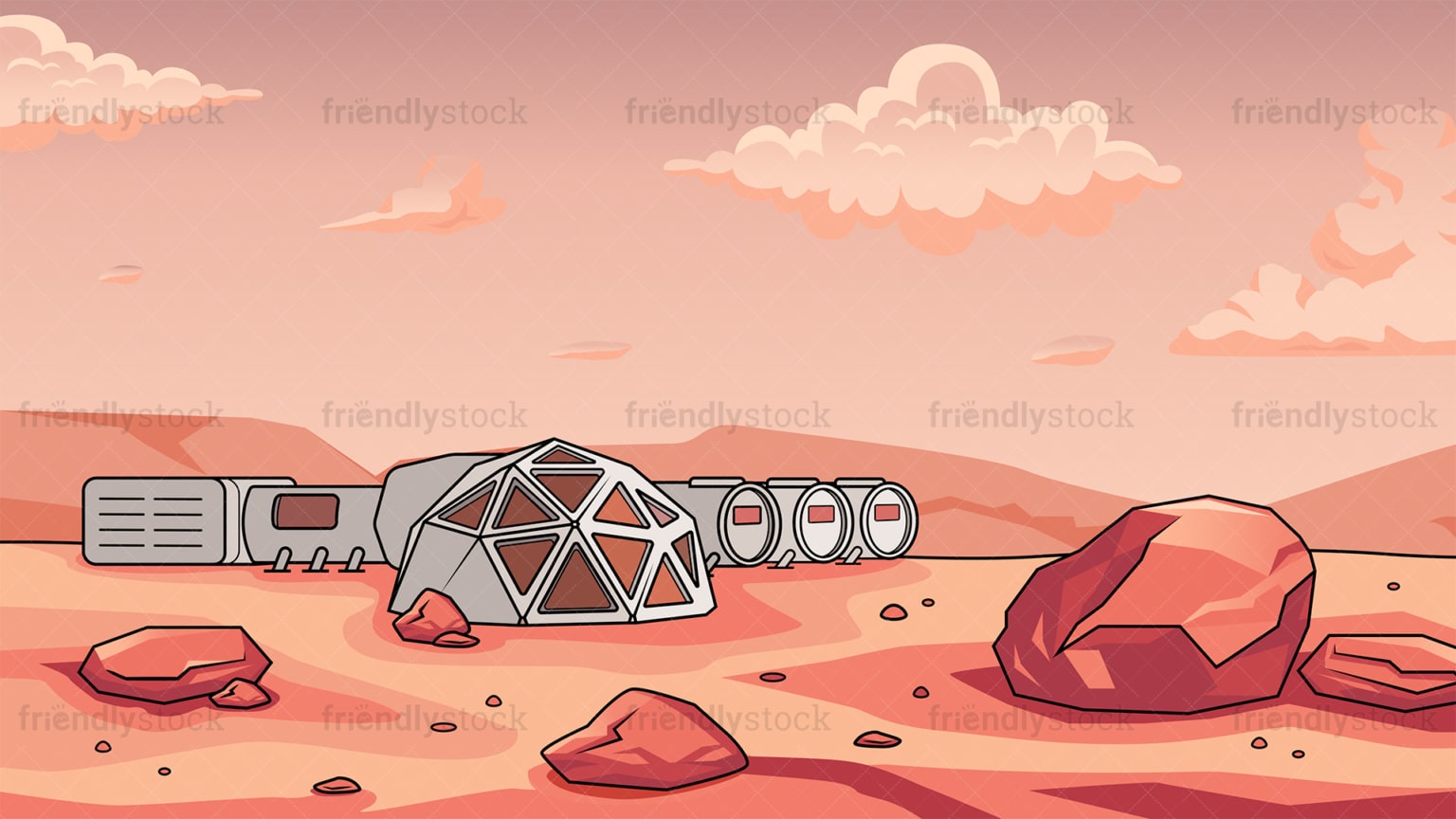 NASA Mission Control Center Background Cartoon Clipart Vector ...