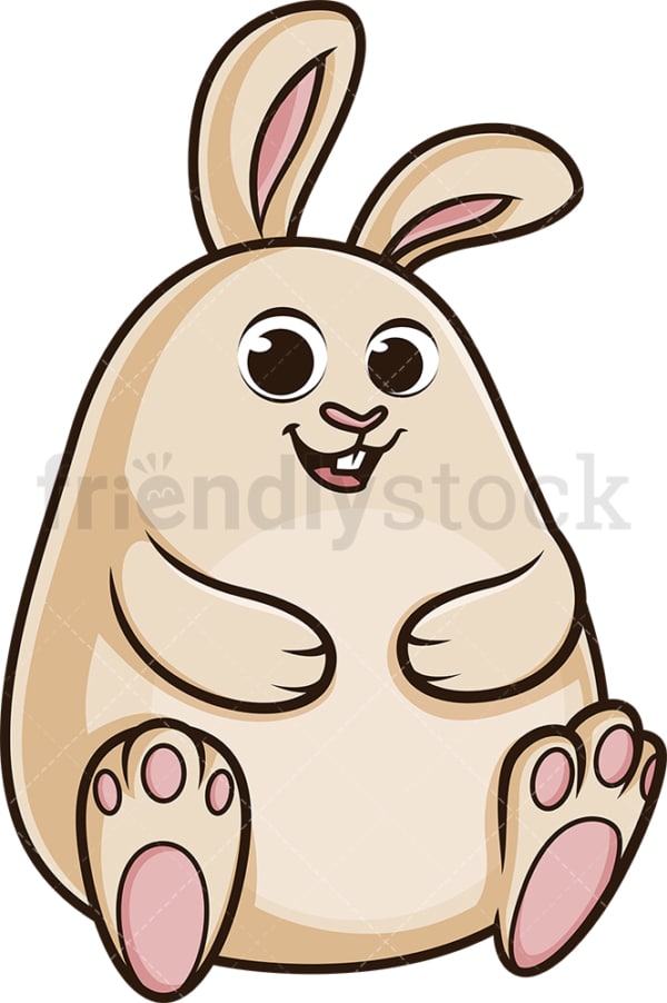 Fat Mouse Cartoon Clipart Vector - FriendlyStock