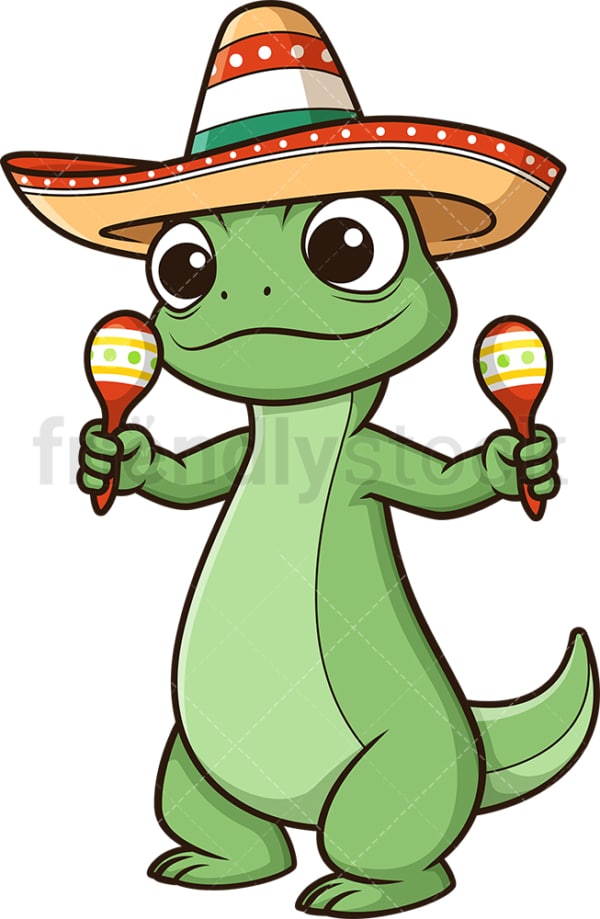 Mexican Parrot Cartoon Clipart Vector - FriendlyStock