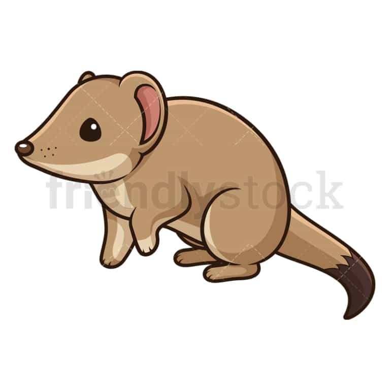 Chibi Kawaii Sugar Glider Cartoon Clipart Vector - FriendlyStock