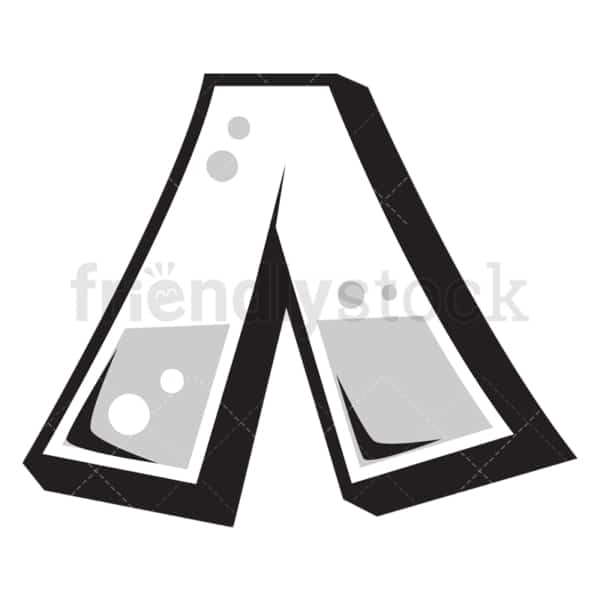 Graffiti Caret Cartoon Vector Clipart - FriendlyStock