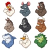 Buff Animal Mascots Clipart Collection - FriendlyStock