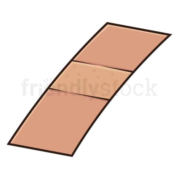 Medical Adhesive Tape Cartoon Vector Image - FriendlyStock