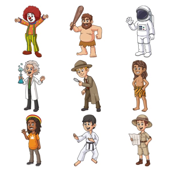 People Collection 2 Clipart Vector Collection - FriendlyStock