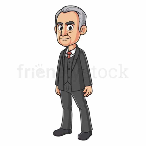 Cartoon Warren G Harding Vector Illustration Clip Art Graphic ...