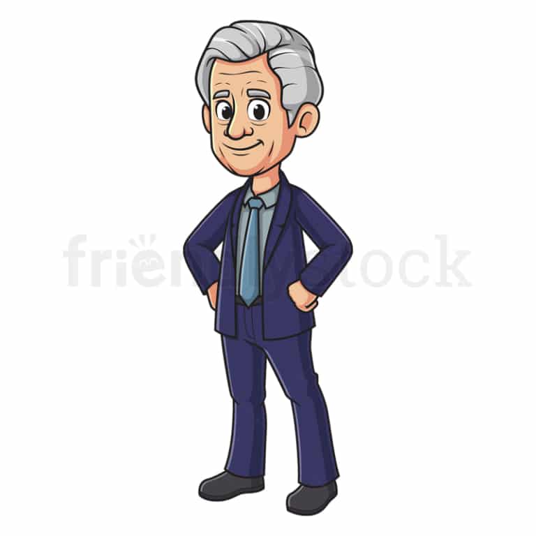 Cartoon Joe Biden Vector Illustration Clip Art Graphic - FriendlyStock